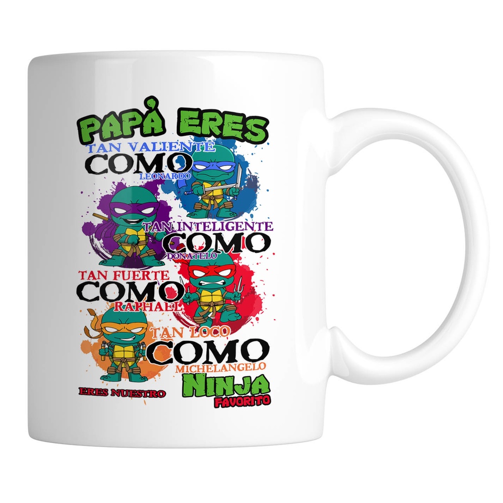 Taza papá ninja | luxandcos
